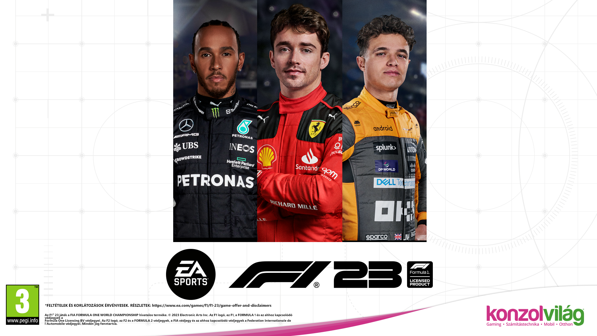 F1 23 - Előrendelés, megjelenés, árak - Konzolvilág